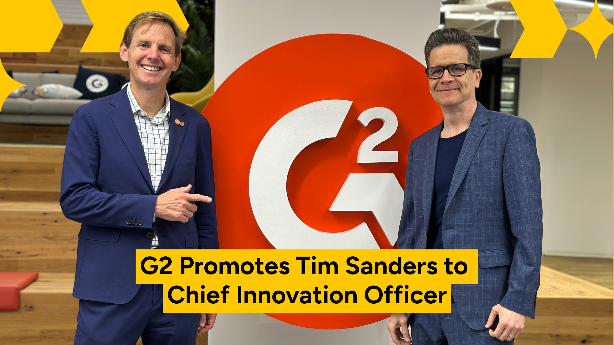 G2 Appoints Tim Sanders as Chief Innovation Officer, Deepening ...
